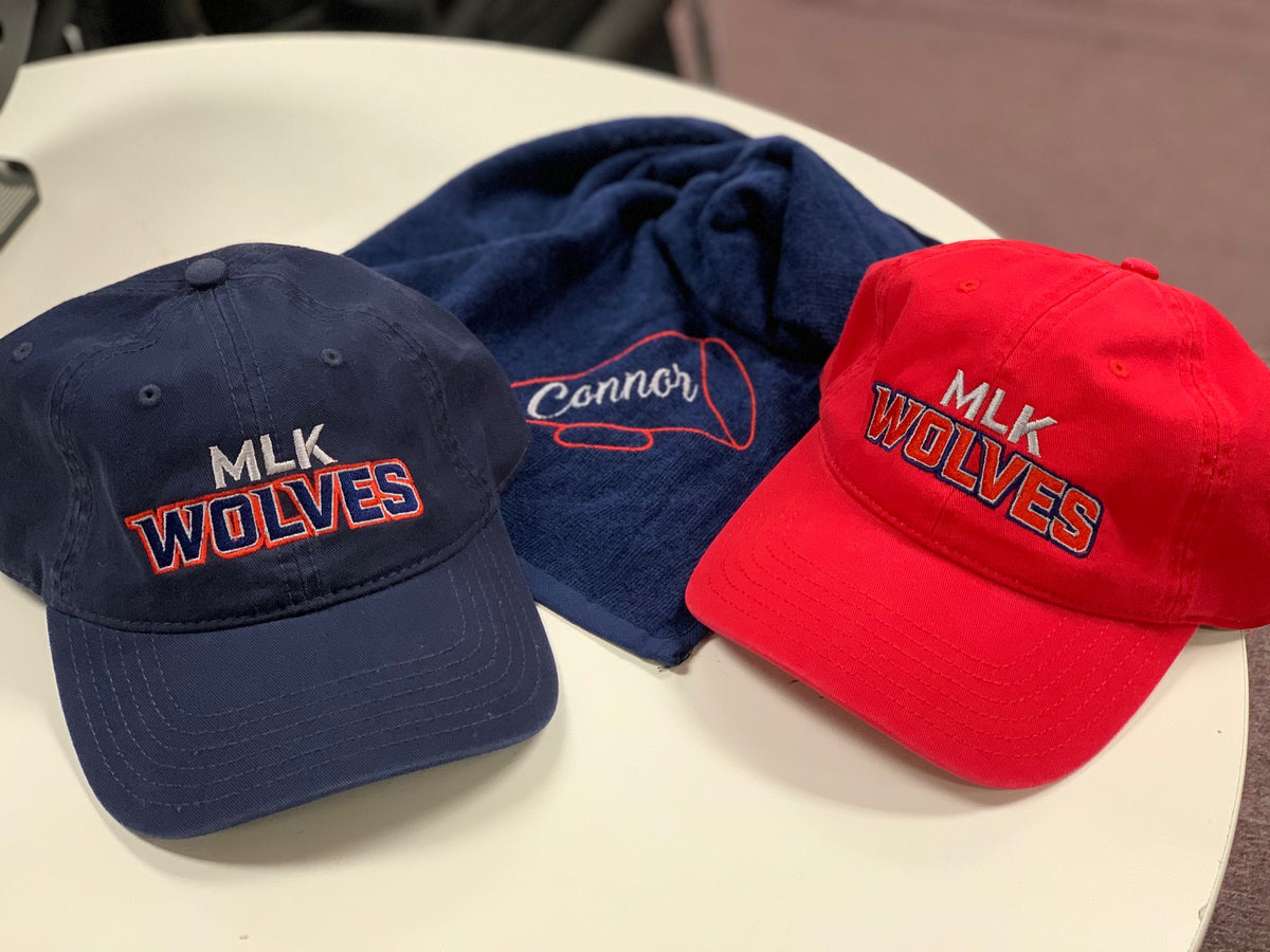 MLK Wolves DAD Hat – Embroidery In Motion